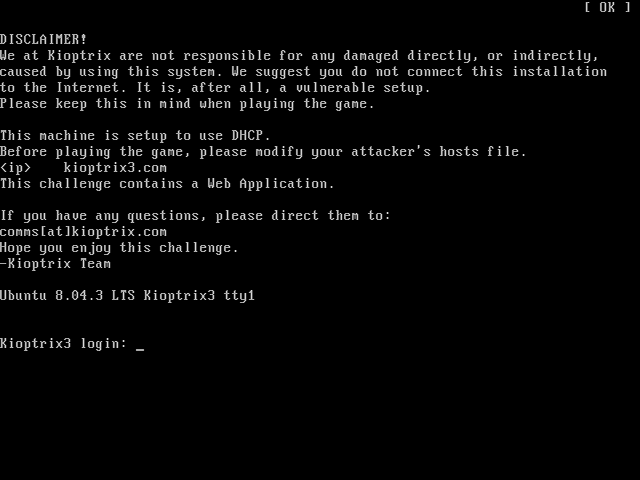Kioptrix: Level 1.2 (#3) ~ VulnHub