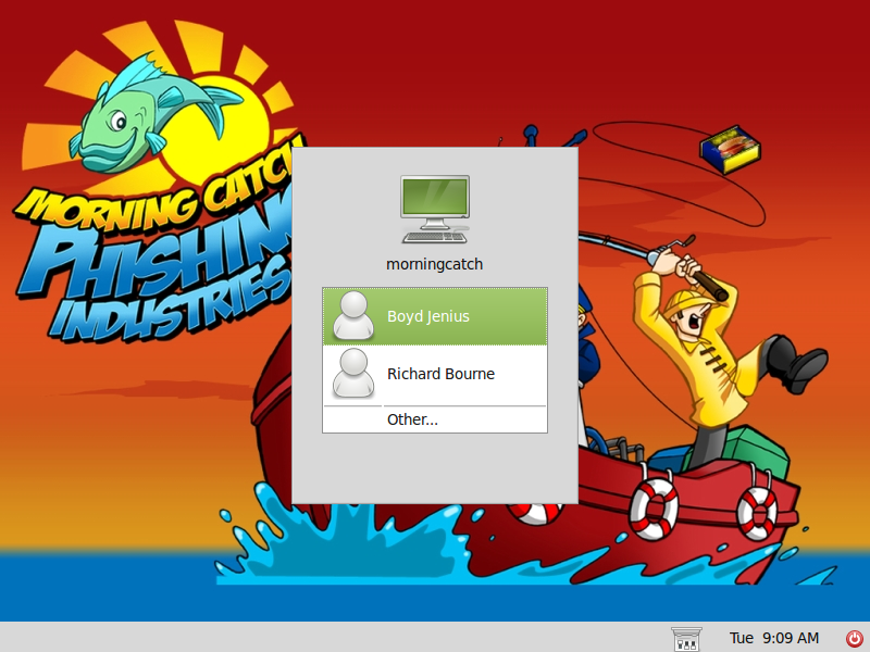 Morning Catch: Phishing Industries ~ VulnHub