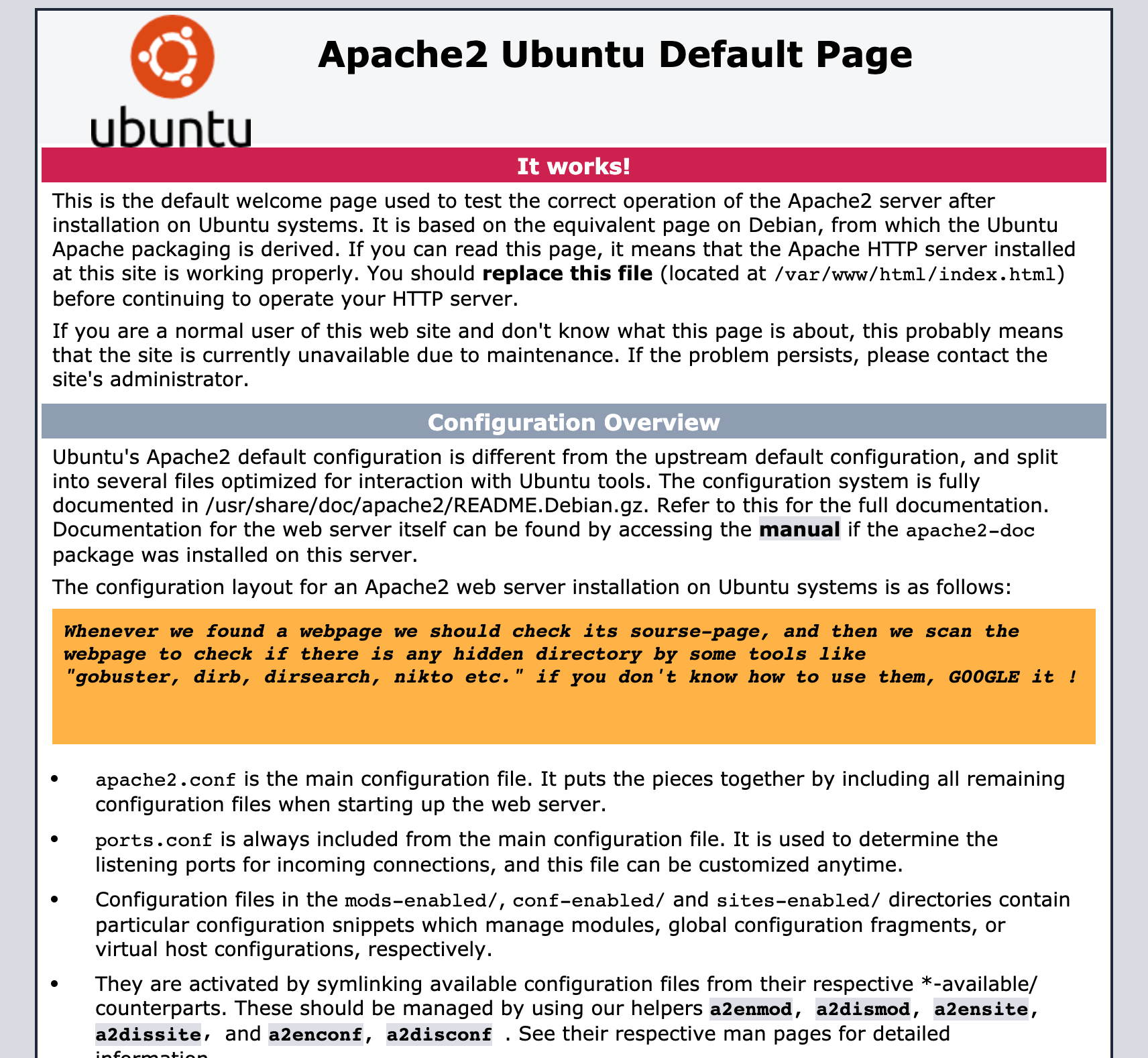 TenderFoot: 1 ~ VulnHub