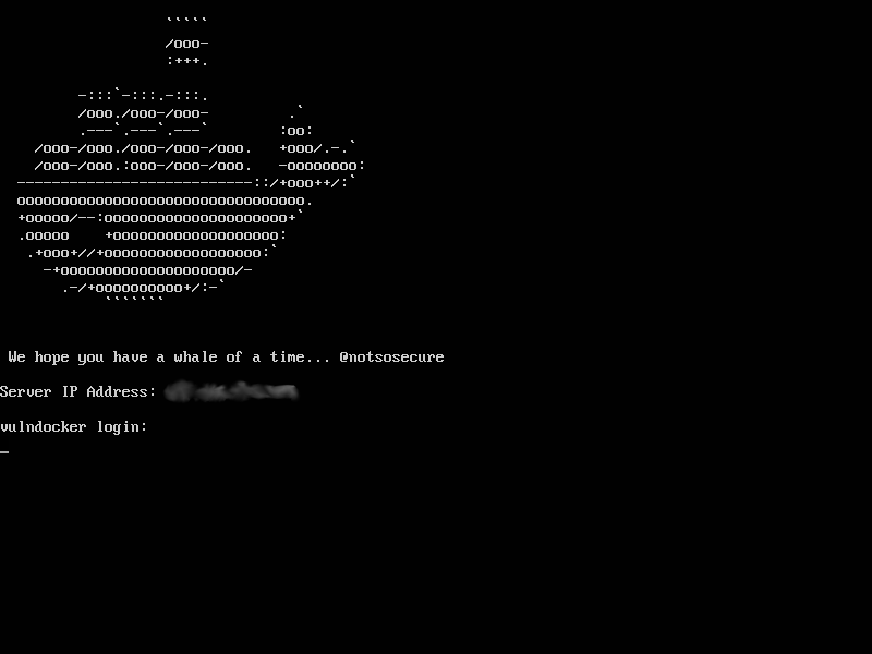 Vulnerable Docker 1 ~ Vulnhub